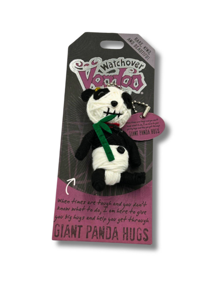 Giant Panda Hugs | Watchover Voodoo String Doll | Shop Now